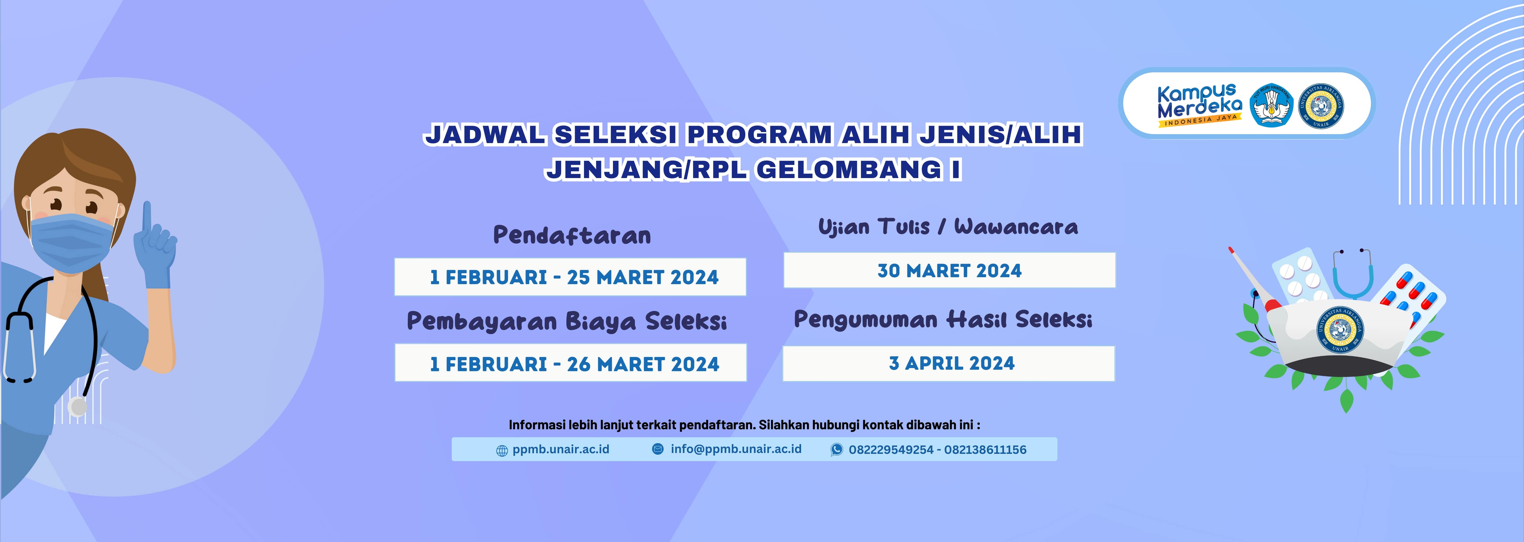 PPMB - Pusat Penerimaan Mahasiswa Baru - Universitas Airlangga