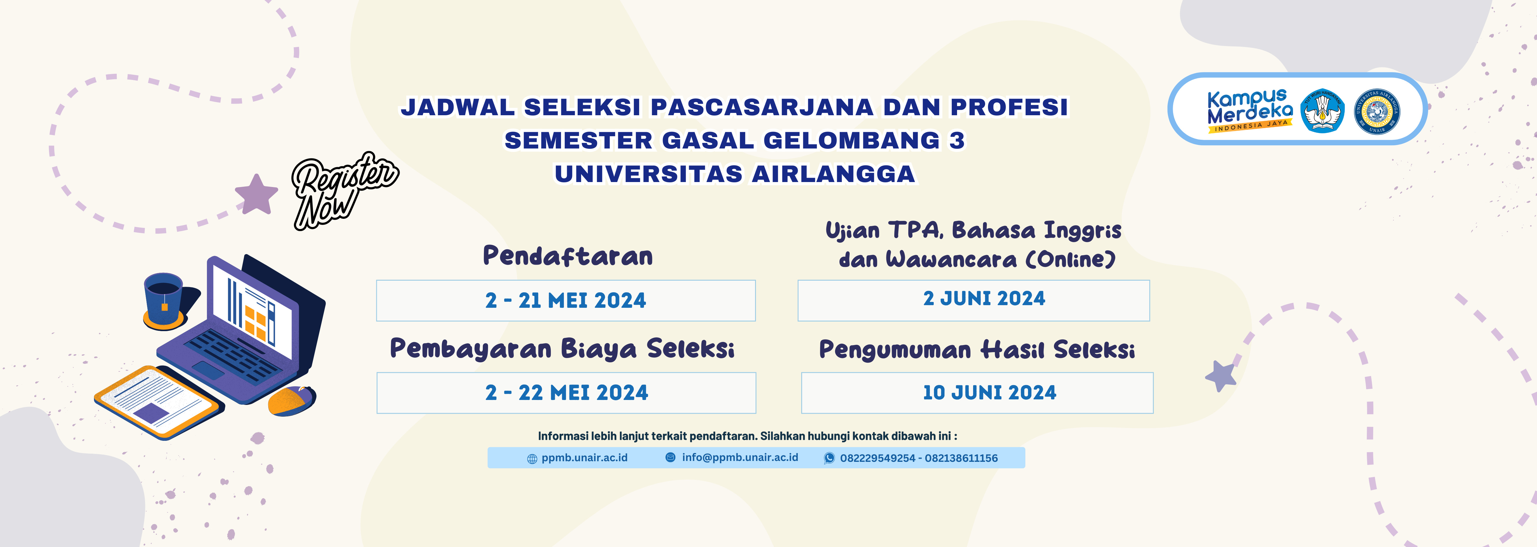 PPMB - Pusat Penerimaan Mahasiswa Baru - Universitas Airlangga