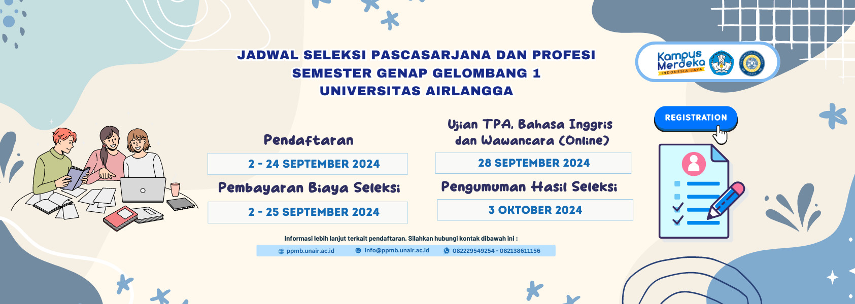 PPMB - Pusat Penerimaan Mahasiswa Baru - Universitas Airlangga